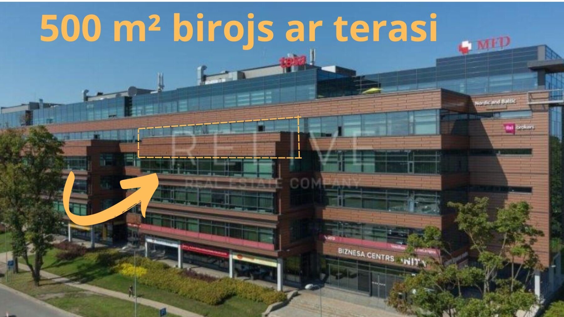 Vienības gatve 109, Ziepniekkalns, Rīga - Birojs - Izīrē - DM118037582